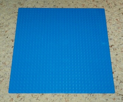 LEGO - Large Baseplate 32 x 32 - (10") - Flat Base Plate - Blue | eBay
