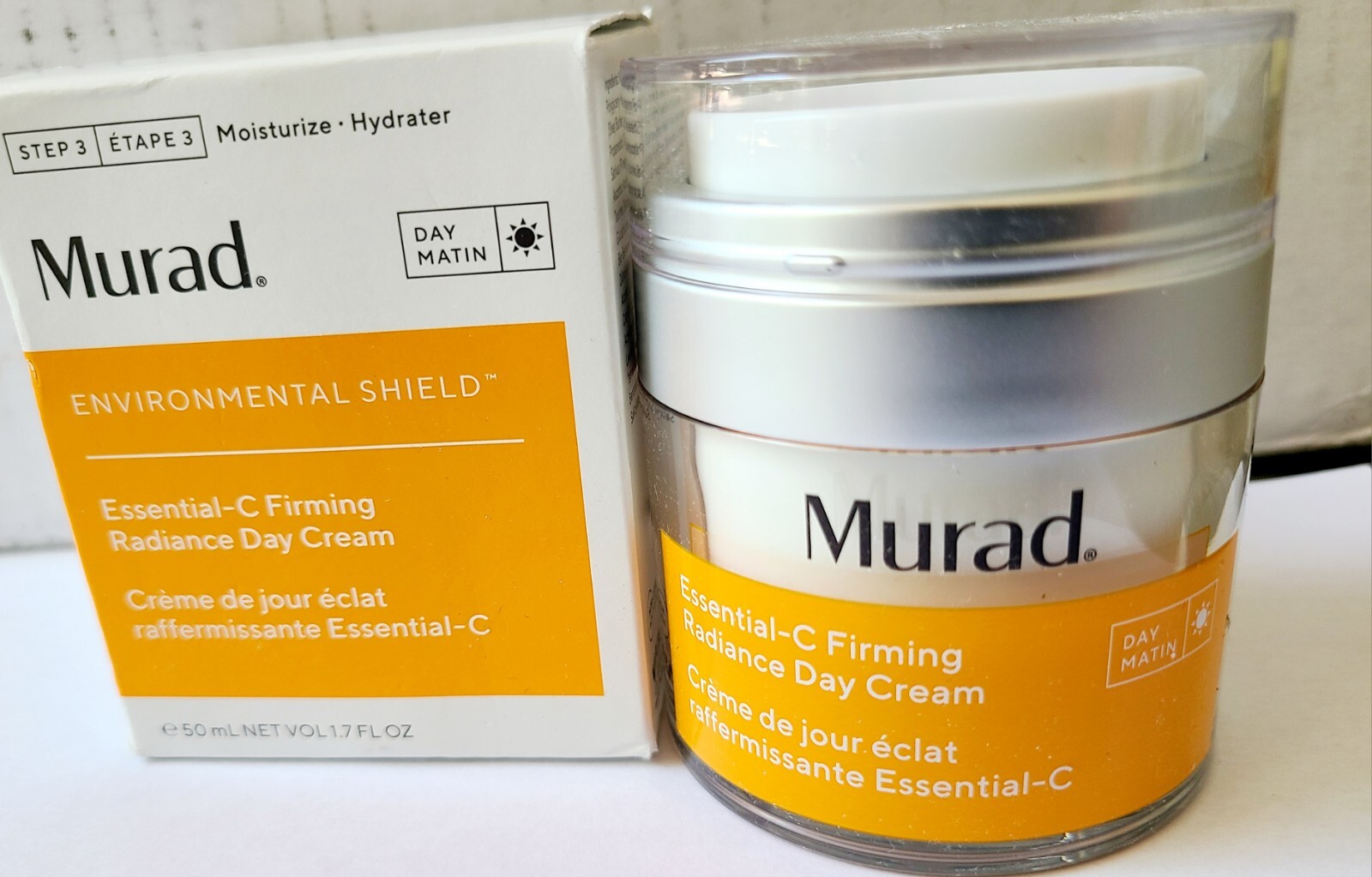 NEW SEAL--Murad Essential-C Firming Radiance Day Cream Moisturizer 1 ...
