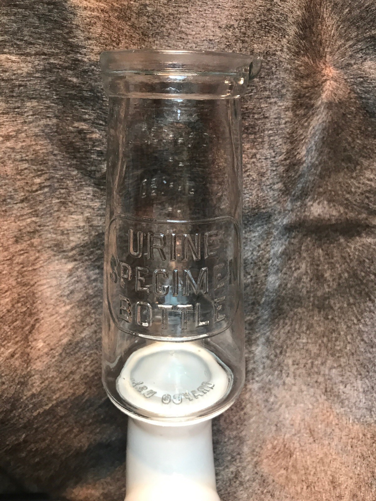 Antique Stone China Porcelain Chamber Pot&Urine Specimen Glass Bottle ...