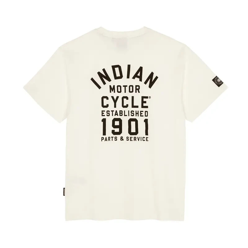 INDIAN Men's IMC Est. 1901 Logo T-Shirt, White Item #: 286476814 3XL | eBay