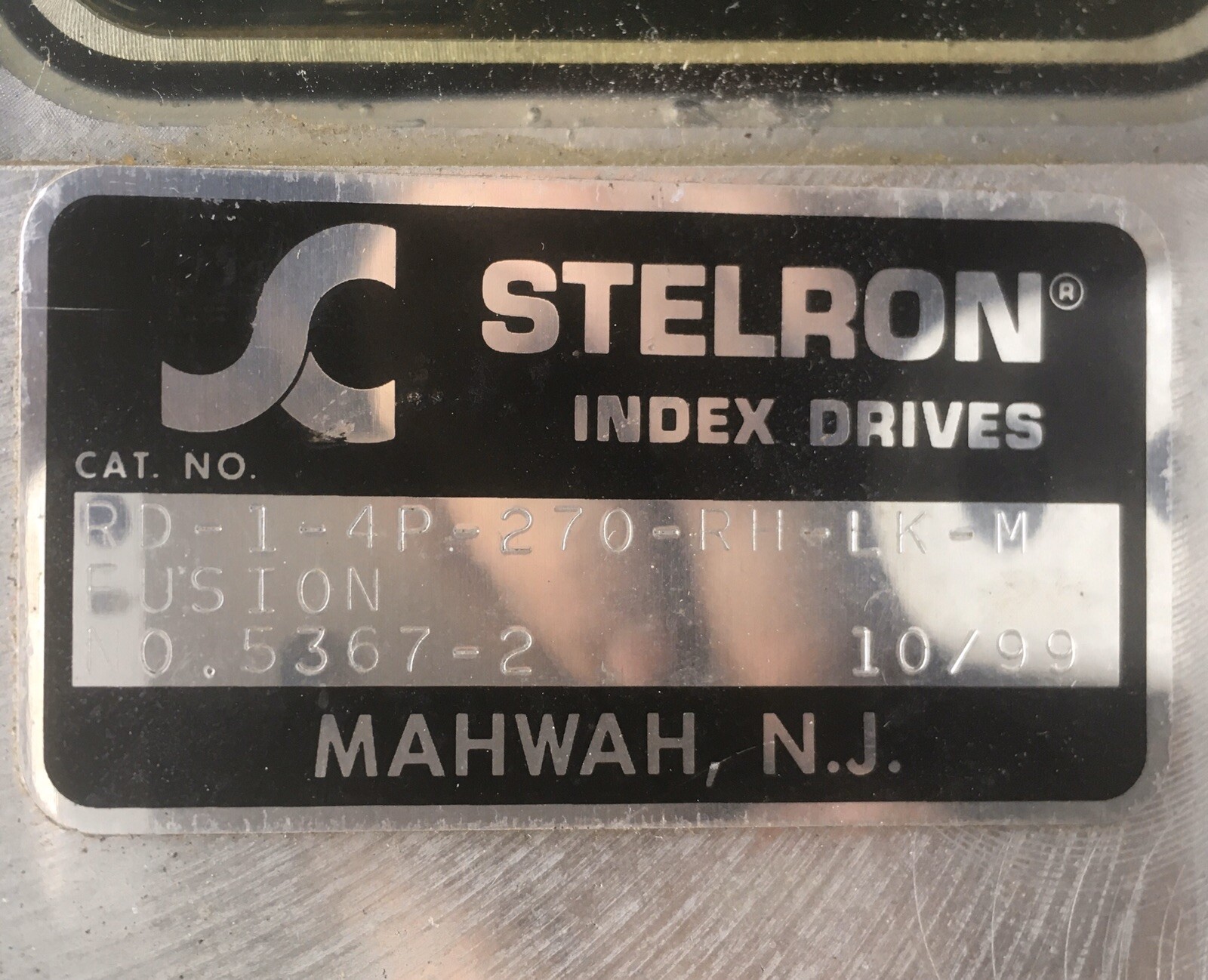 Stelron 4 position Rotary Index Drive RD-1-4P-270-RH-LK-M | eBay