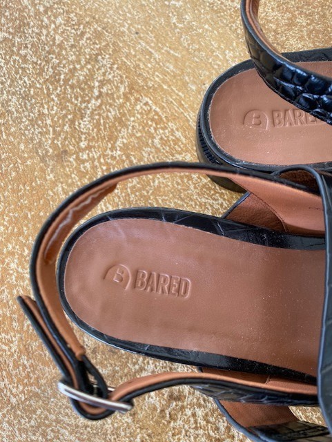 Bared Black shoes size 39 | eBay Australia