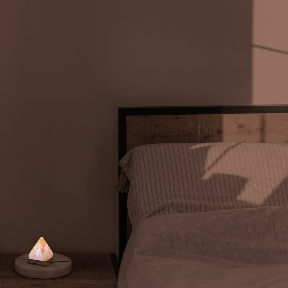 Pyramid Night Light Color Changing Night Light Home Decoration | eBay ...