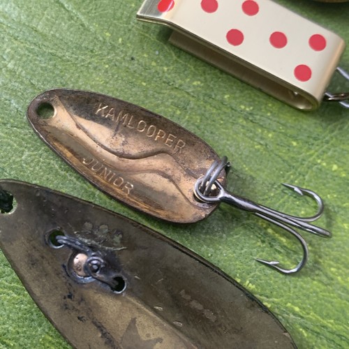 VINTAGE FISHING LURES K.O. WOBBLER CORDELL KAMLOOPER THOMAS CYCLONE ...