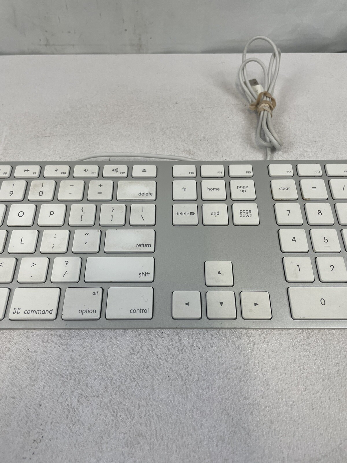 Apple Wired Keyboard for Mac Mini iMac Macbook Pro Keypad Silver A1243 ...