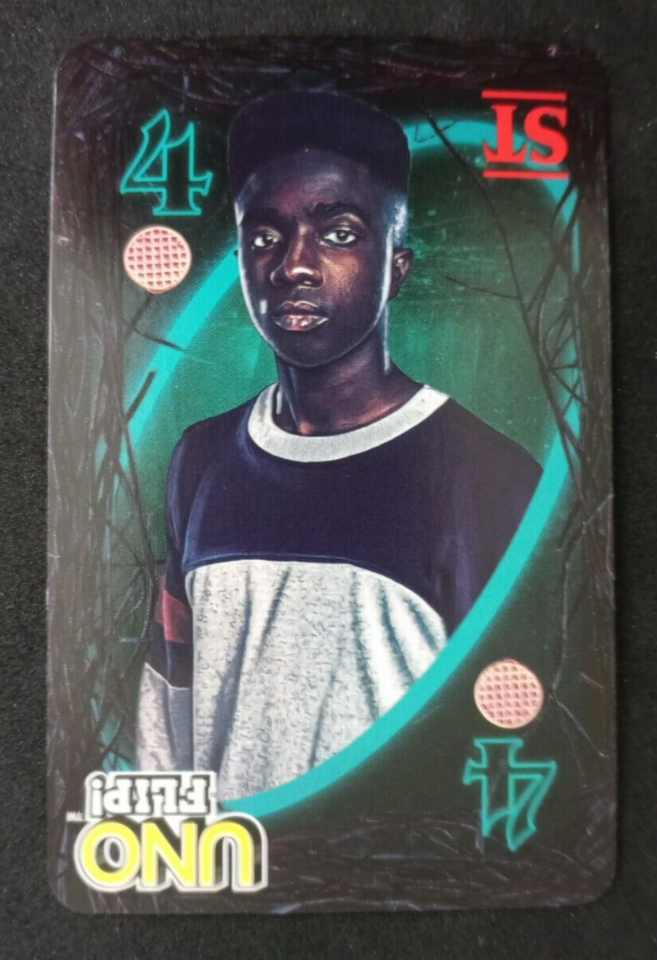 2017 Stranger Things Uno Flip! Card Green Will Byers #5 | eBay