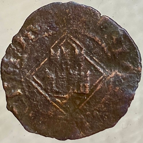 Medieval Coin Kingdom Of Castile and Leon 1471-1474 Blanca Spanish ...
