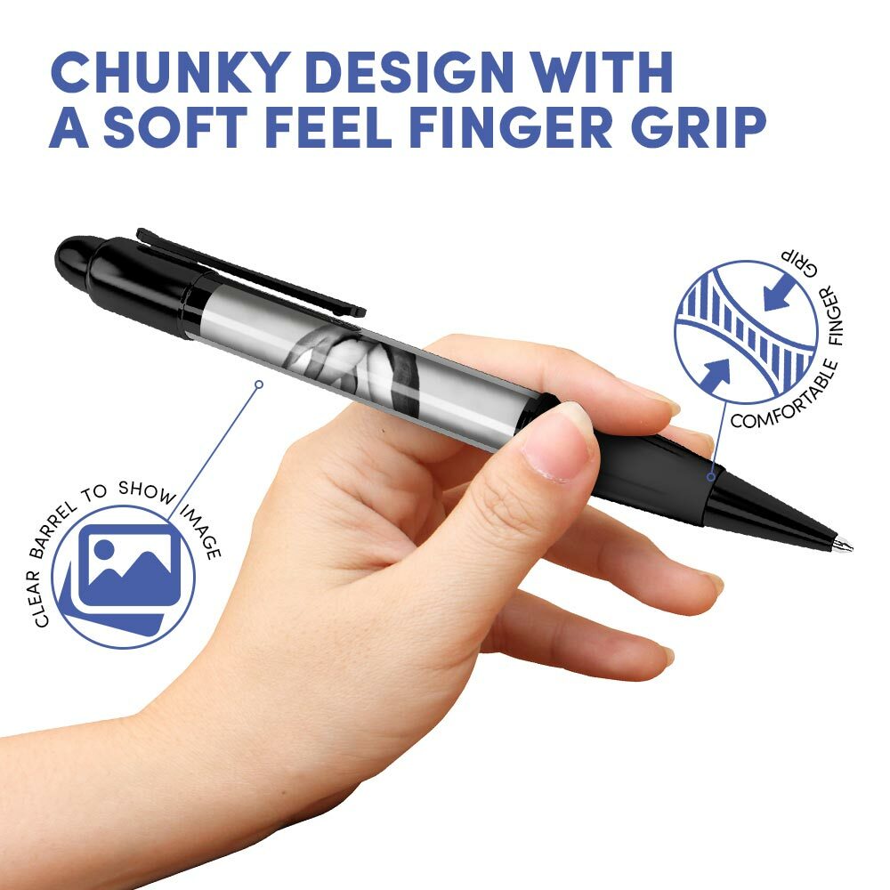 Set of 4 Matching Pen BW - Cute Penguin Couple Hug Love #38043 | eBay.de