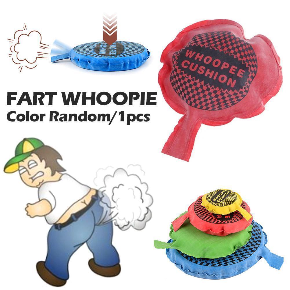 Self Inflating Whoopee Cushion Prank Party Joke Toy Balloon Fart Jokes ...