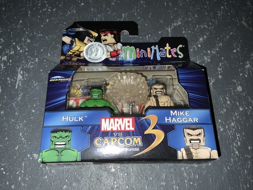 Minimates Marvel vs Capcom 3 Hulk Vs Mike Haggar Series 1 Toys R’ Us ...