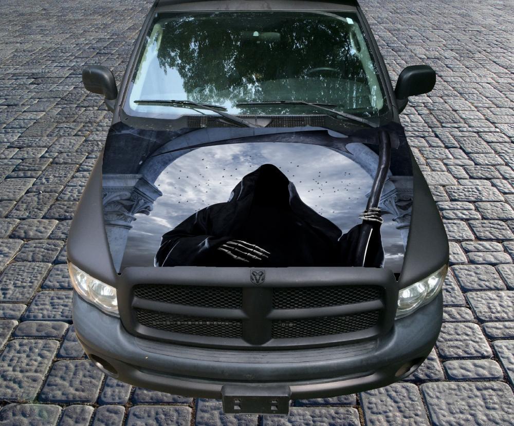 Scary Night Moon Grim Reaper Wrap Vinyl Graphic Decal Sticker Wrap ...