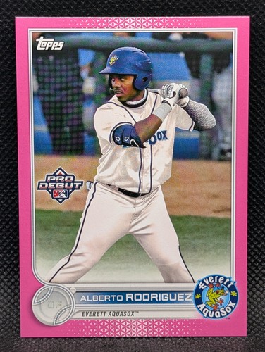 2022 Topps Pro Debut #PD-183 Alberto Rodriguez Fuchsia | eBay
