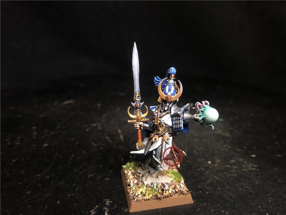 Warhammer The Old World DPS Painted High Elf Realms High Elf Loremaster ...
