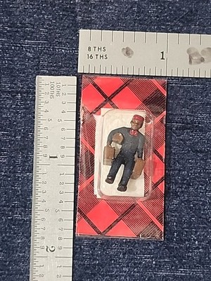 Campbell Scale Models 1202, Red Cap-Luggage, Weston Mini-figure, New ...