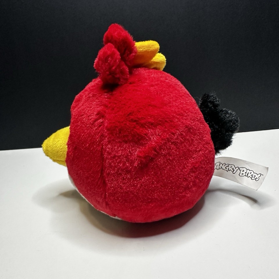 Commonwealth 2011 Angry Birds Plush Red Girl Bird Stuffed Plush Doll 5 ...