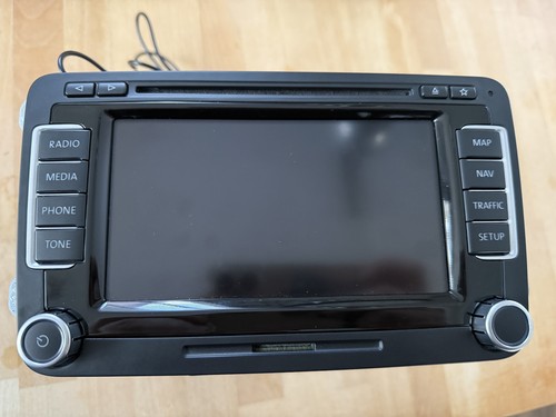 GENUINE VW SAT NAV RNS510 1T0035680 C WITH CODE PLUG AND PLAY | eBay
