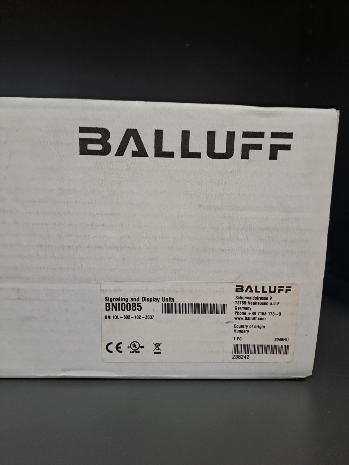 BNI0085 BNI IOL-802-102-Z037 | eBay