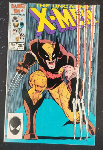 Uncanny X-Men #207 Jul '86 Marvel Cover Art By John Romita Jr. Raw H 'C ...