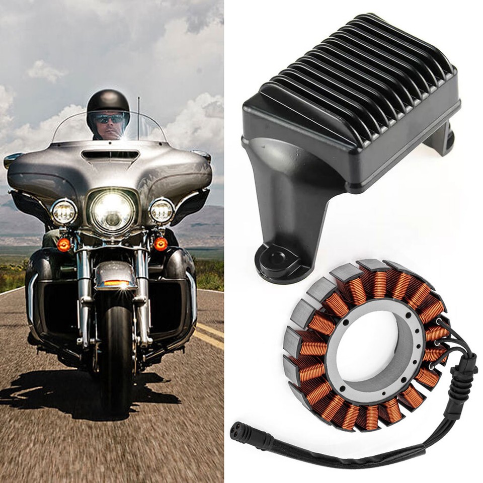 50 Amp Stator + Voltage Regulator Rectifier Replace for Harley 29987-06 ...