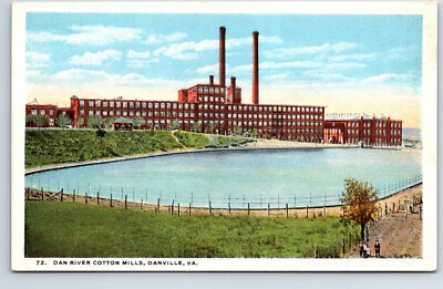 Postcard Virginia Danville Dan River Cotton Mills | eBay