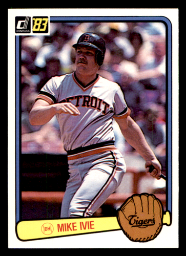 1983 Donruss Mike Ivie Set Break! #485 Detroit Tigers | eBay