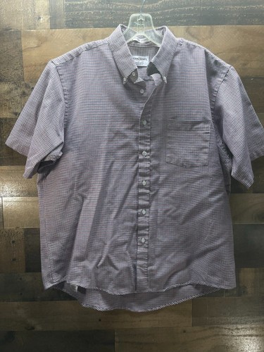 John Henry Short Sleeve Button Up Neck Size 17 | eBay