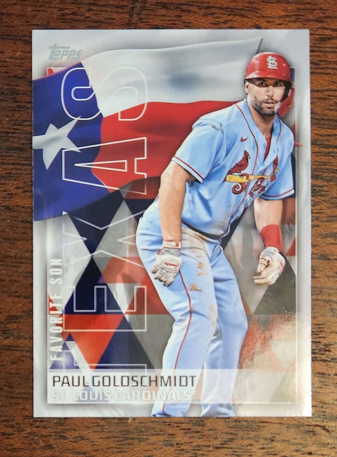 2023 Topps Paul Goldschmidt Insert - Favorite Sons - TEXAS #FS-12 | eBay