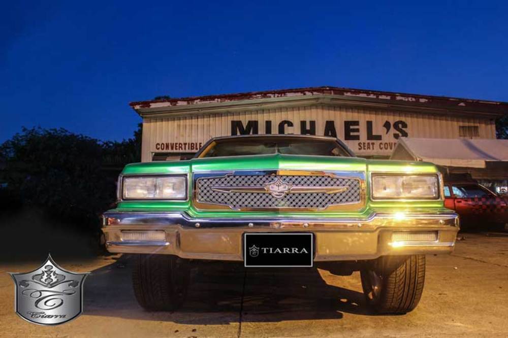 Tiarra TG8690CAP-03 Custom Mesh Chrome Grille For 86-90 Chevy Caprice ...