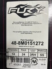 Mercury Prop Fury 4 24" Pitch for sale online | eBay