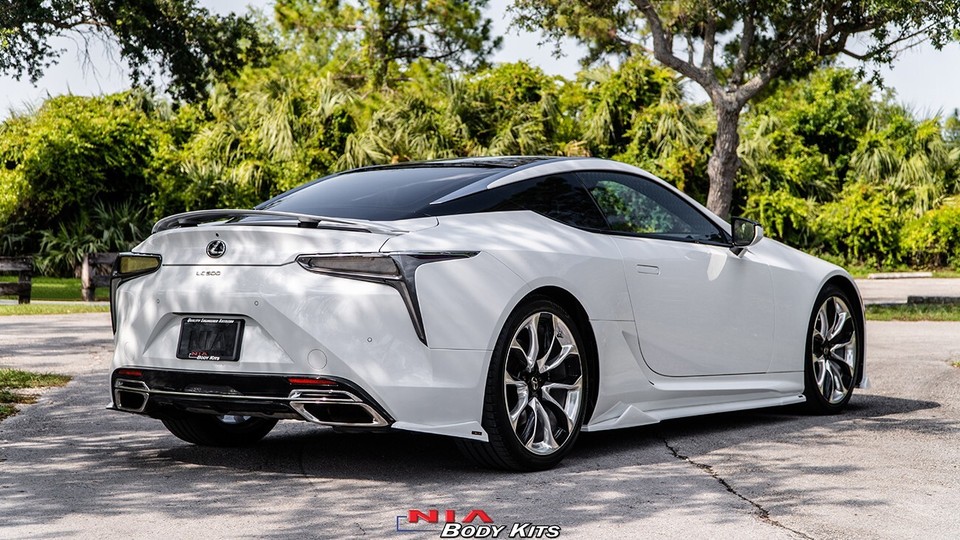 Lexus LC500 18+ Full Splitter Lip Body Kit front sides rears painted | eBay