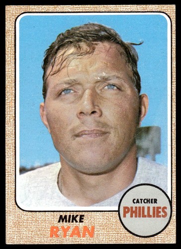 1968 Topps Mike Ryan Philadelphia Phillies #306 * | eBay