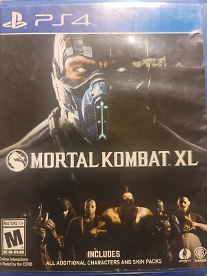 Mortal Kombat XL (Sony PlayStation 4, PS4, 2016) GAME DISC ONLY ...