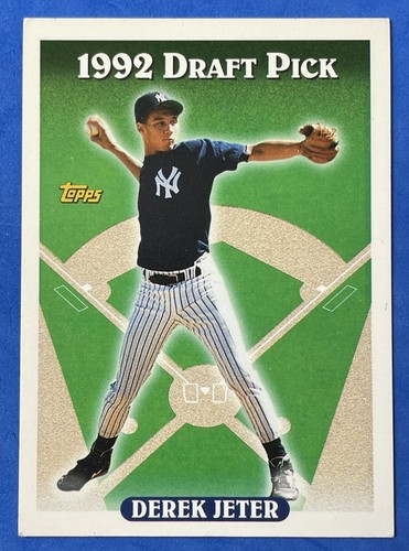 1993 Topps Draft Pick Derek Jeter RC Rookie #98 New York Yankees HOF | eBay