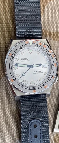 doxa sub 600t searambler diver with strap Haveston | eBay