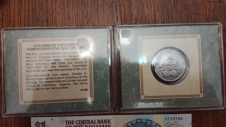 LOT 1893 World's Columbian Exposition Chicago souvenirs TICKET HALF ...