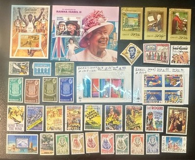 A746, 50+ Unique and Unusual Stamps, Many from Less Common Countries | eBay