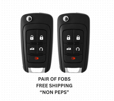 2 Pcs Gm Flipkey w/ DIY Instructions Uncut OHT01060512 | eBay