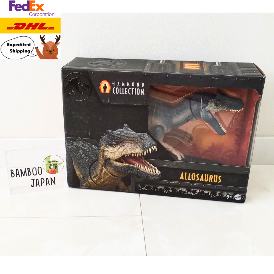 Mattel Jurassic World Hammond Collection Allosaurus Figure JCG13 | eBay
