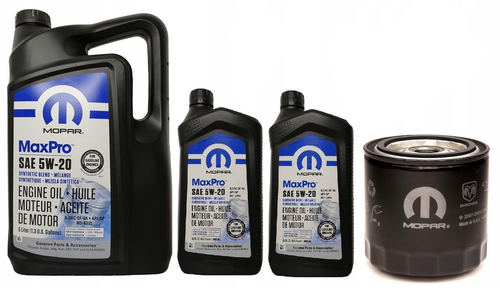 MOPAR 5W-20 6.892L + FILTER MO-339 | DODGE | JEEP | CHRYSLER | RAM ...