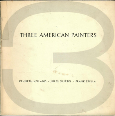 Three American Painters, Michael Fried, the only copy for sale in U.S ...