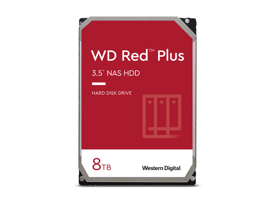 WD Red Plus 8TB Hard Drive 3.5" Internal HDD (SATA/600) 5640rpm NAS | eBay