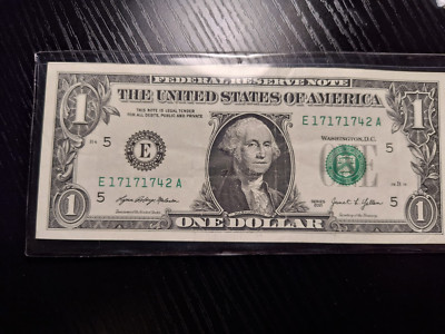 US Paper Currency: Cool Serial Number | eBay