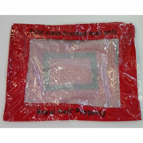 Royal Mail Franked Mail Zipped Pouch Bag - Red . white , green | eBay UK