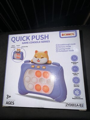 Pop it Fidget Toy Fast Push Game Decompression Toy (Batteries Not ...