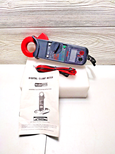 Digital Clamp Meter Model 37175 Harbor Freight Tools | eBay