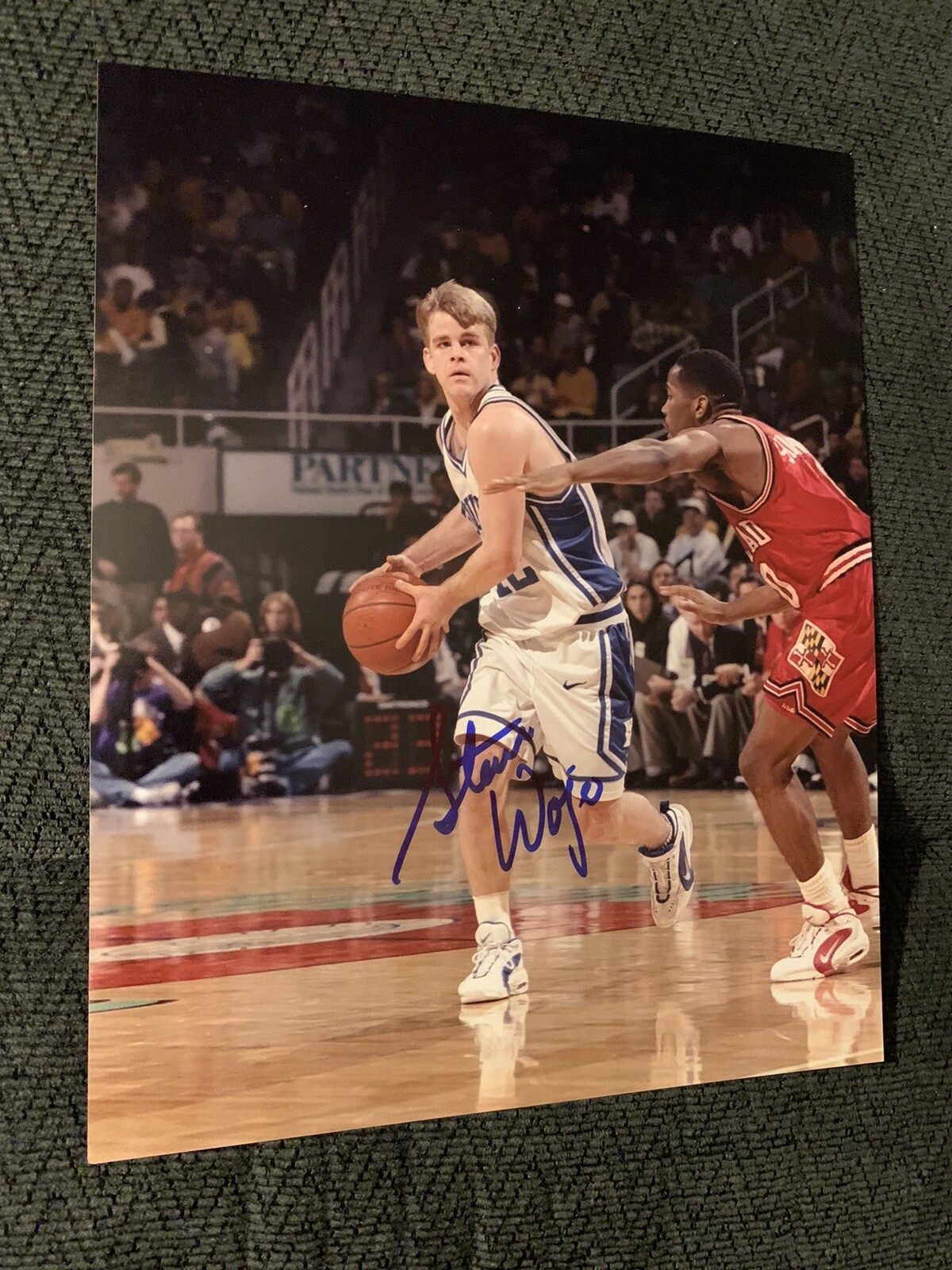 Coach Steve Wojciechowski Signed 8x10 Photo NCAA Basketball Wojo Duke ...