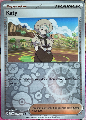 Katy Reverse Holo - 177/198 - Scarlet & Violet Base Pokemon 2023 | eBay