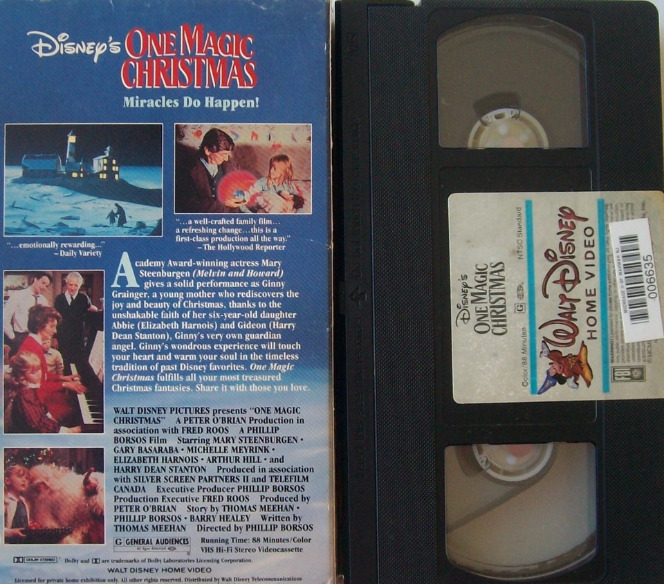 One Magic Christmas: Holiday Miracle (Vintage. VHS, 1996, GD) Mary ...