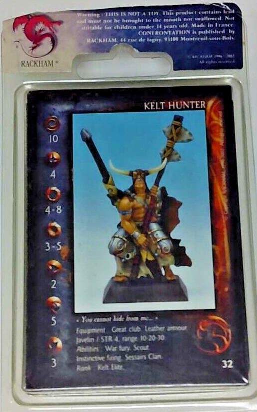 RACKHAM Confrontation Kelt Hunter V1, BAEL01 | eBay