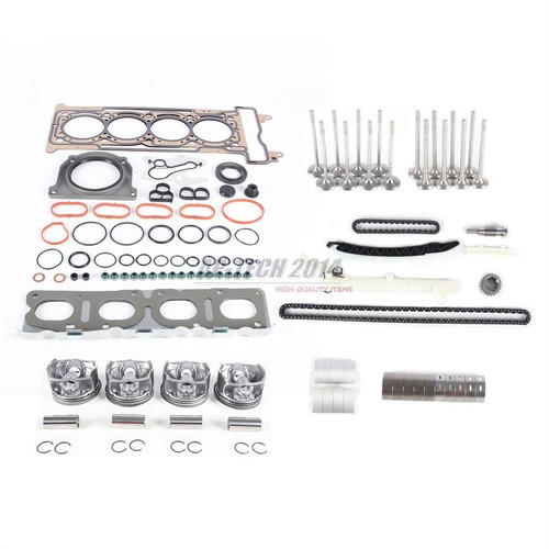 2.0T Engine Gaskets Pistons Rebuid Kit Fit For Mercedes Benz C250 C300 ...